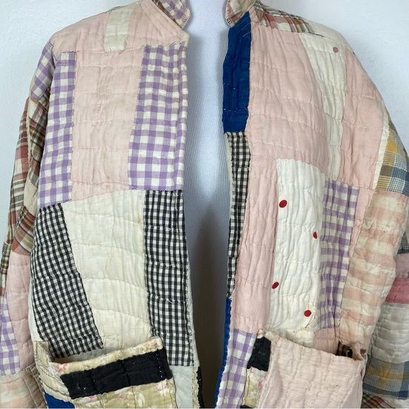 reclaim creative | Jackets & Coats | Patchwork Bomber Jacket In Pastel ...